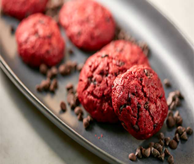 MILKMAID Red Velvet Chocolate Chip Cookies